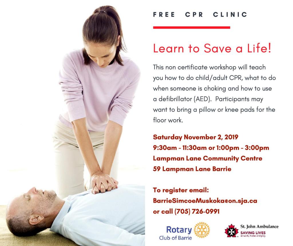 CPR Clinic | 101.1 Big FM