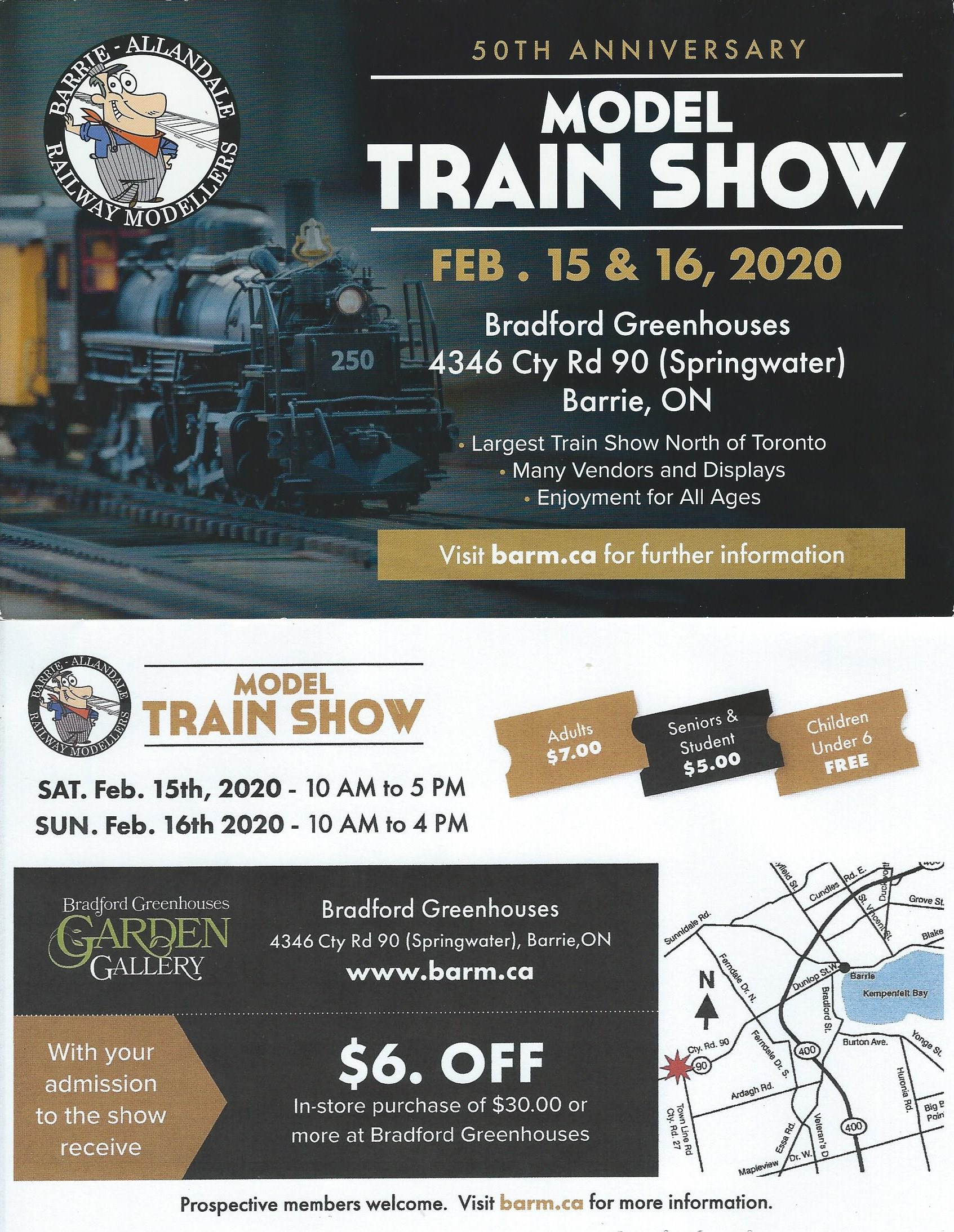50th Anniversary Model Train Show | 101.1 Big FM