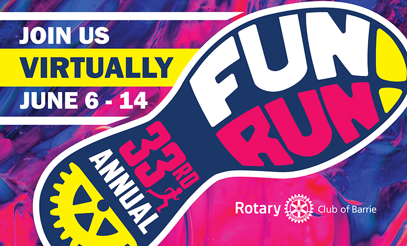 Rotary Club of Barrie 33rd Annual Fun Run and Walk (Virtual) | 101.1 Big FM