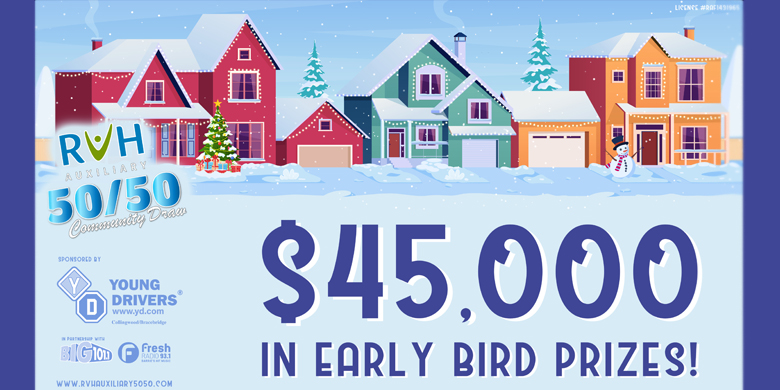 101.1 Big FM | RVH Auxiliary 50/50 Draw