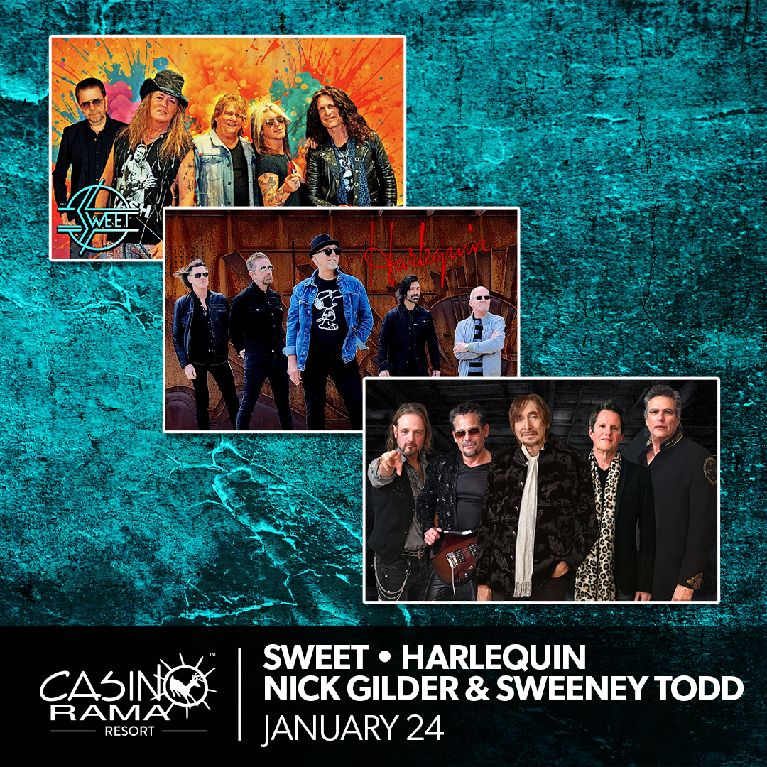 Sweet, Harlequin, Nick Gilder and Sweeny Todd | 101.1 Big FM